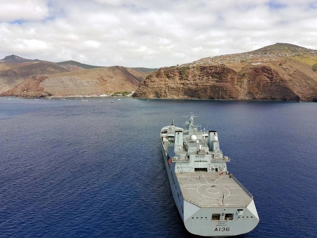 24 hours in St Helena: Tanker Tidespring’s rare visit to South Atlantic ...