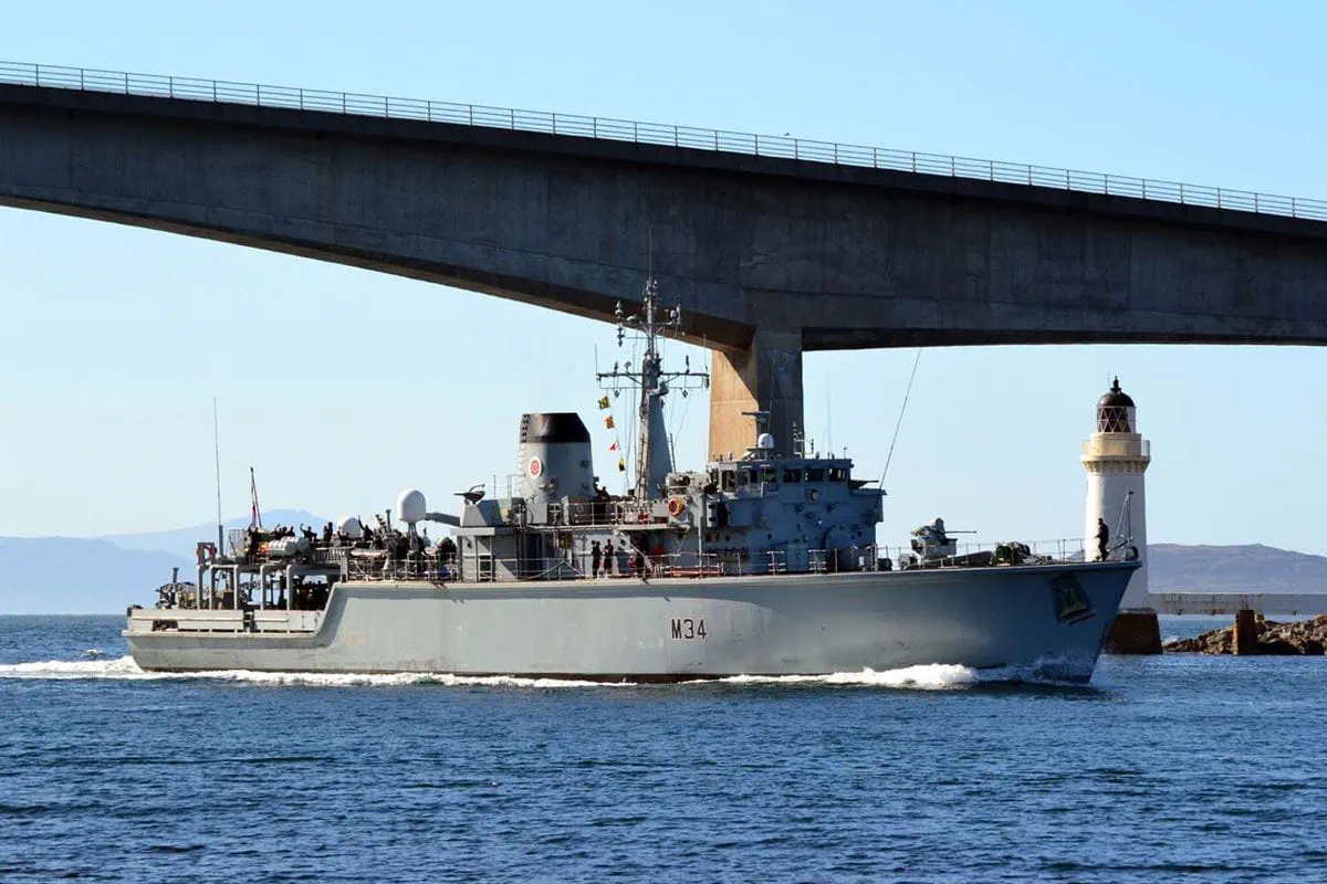 Veteran minehunter Middleton completes ‘Tour de Britain’ ahead of revamp