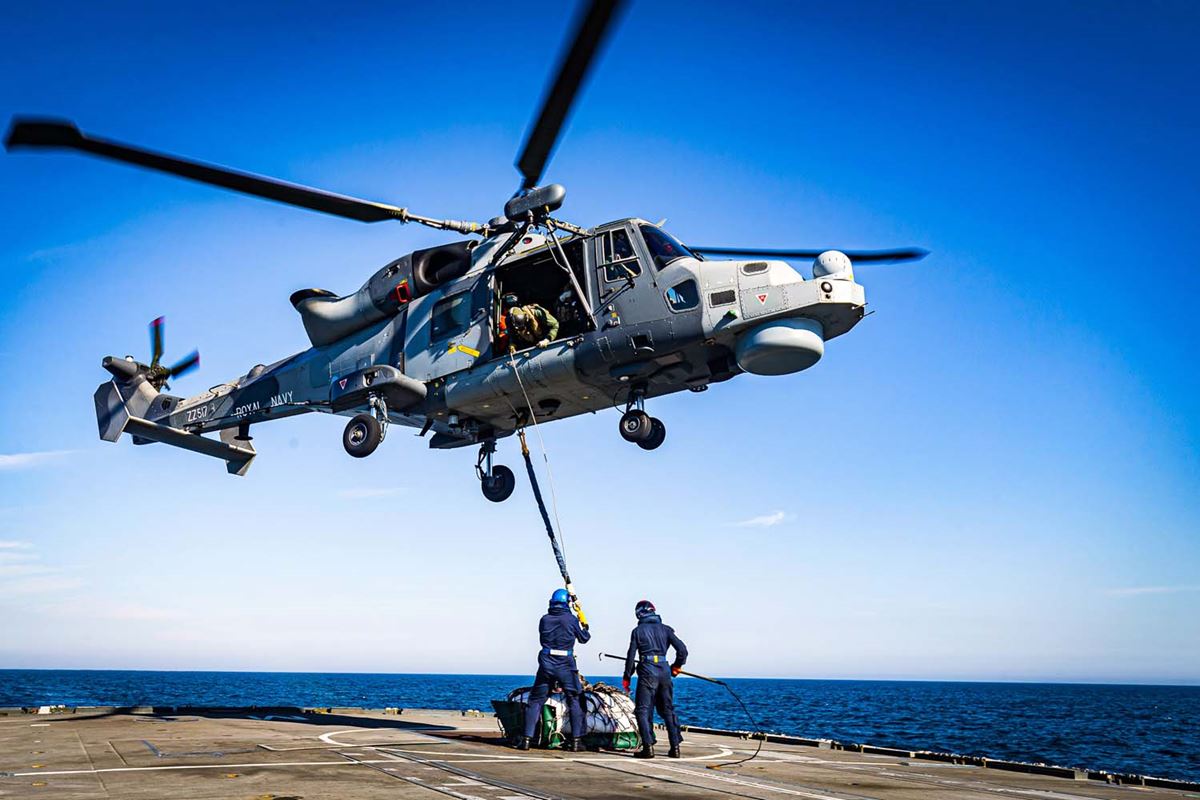Merlin team gets to grips with Wildcat on Westminster