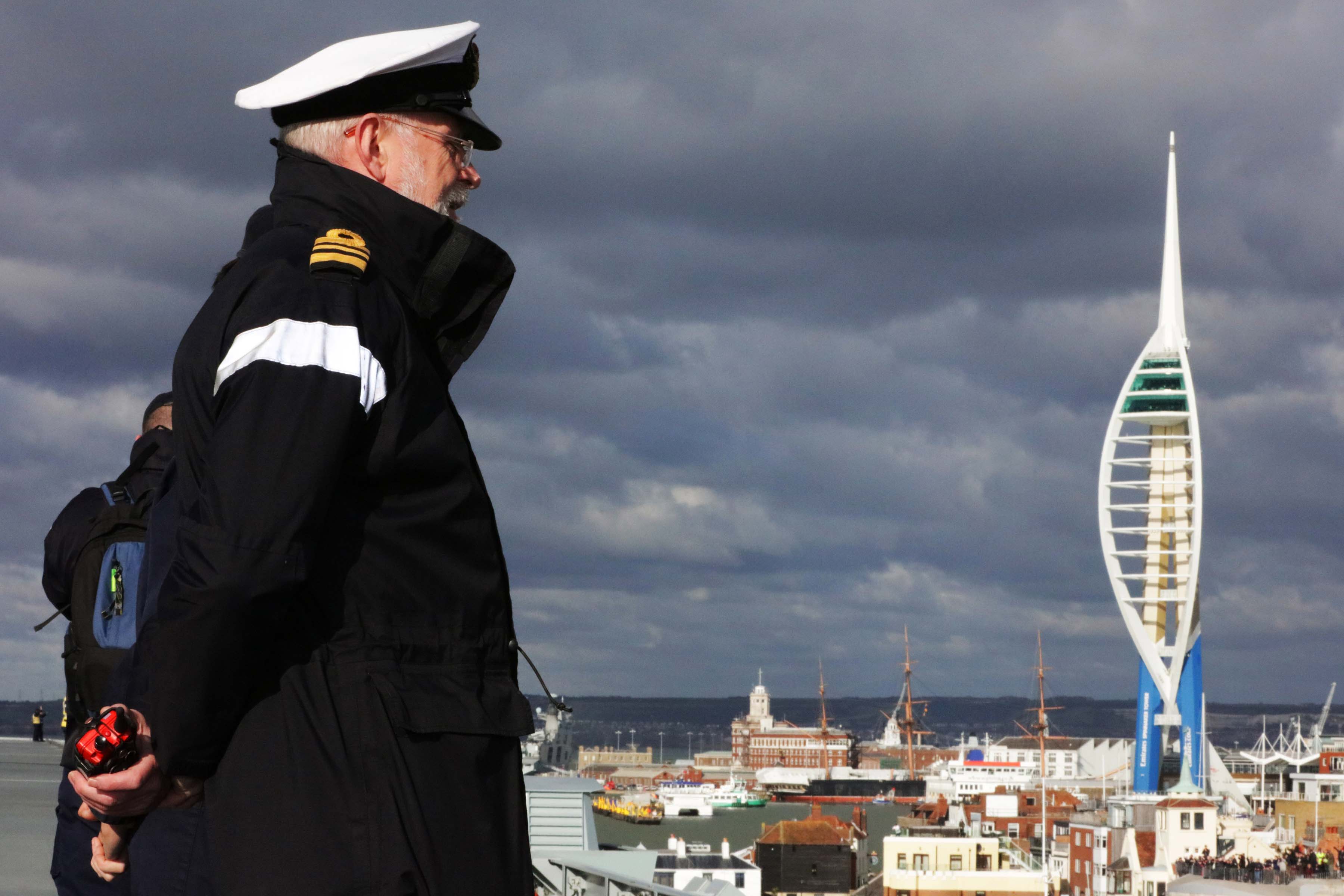 Tributes paid to one of the Navy’s biggest and most well-known characters