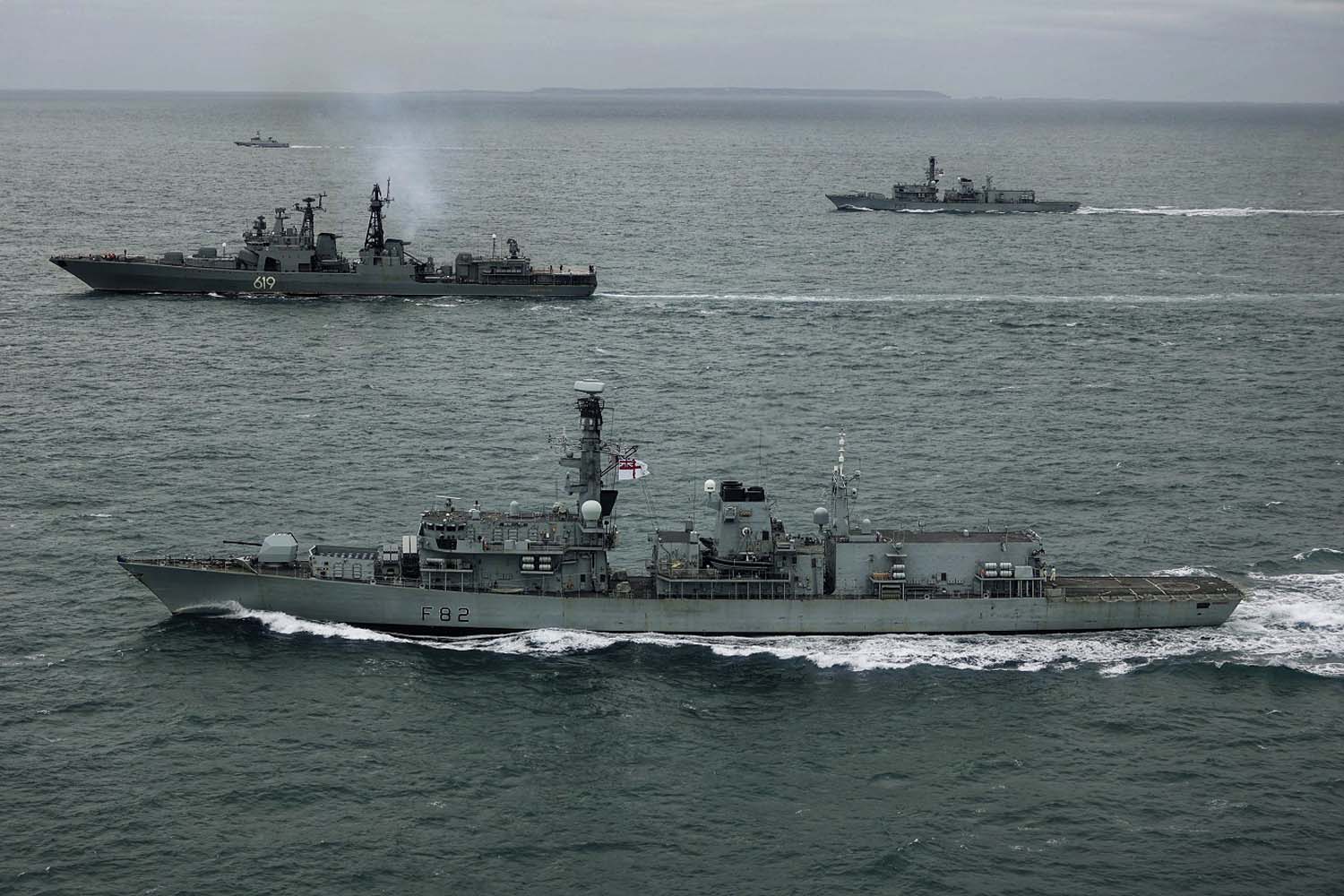 Royal Navy completes ten days of intensive monitoring operations as ...
