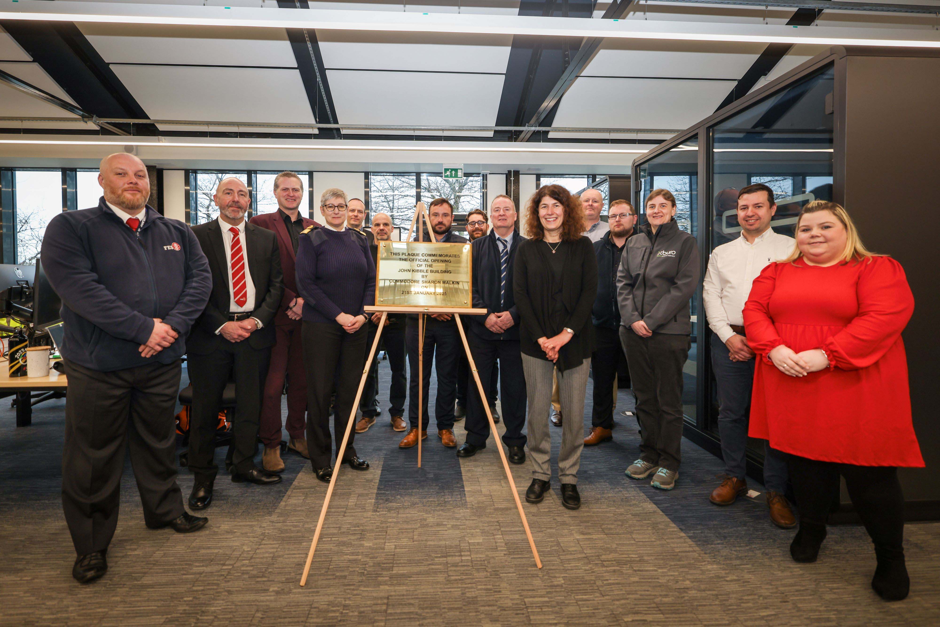 John Kibble building named at Coulport